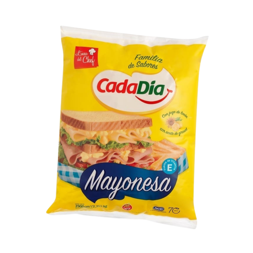 MAYONESA CADA DIA X2900GR - Vía Gastronómica